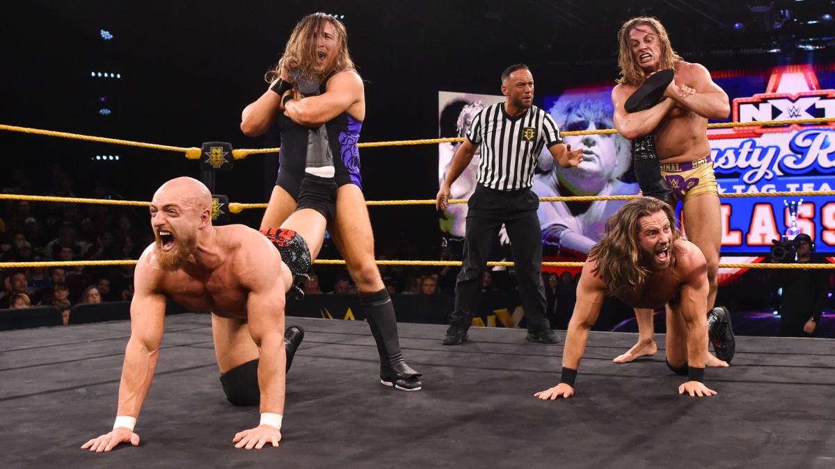 WWE NXT Results (1/29/20): Pete Dunne & Matt Riddle vs. The Grizzled ...