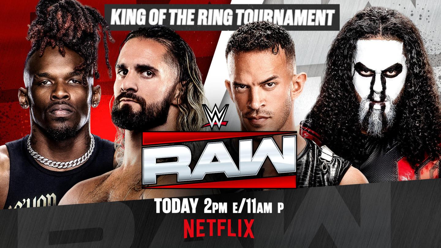WWE Raw Results (6/8/26): Seth Rollins vs. Je’Von Evans vs. Ricky ...
